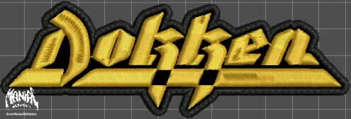 Dokken Embroidered Patch