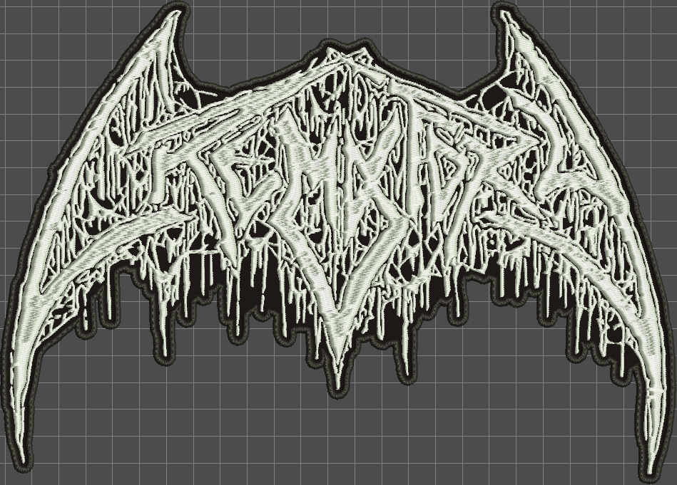 Crematory Embroidered Patch