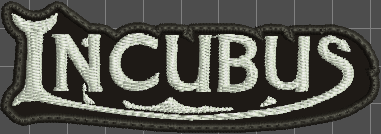 Incubus UK Embroidered Patch
