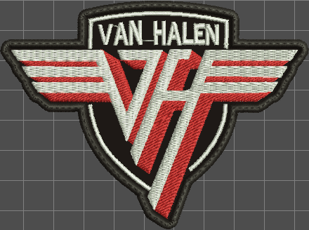 Van Halen Embroidered Patch