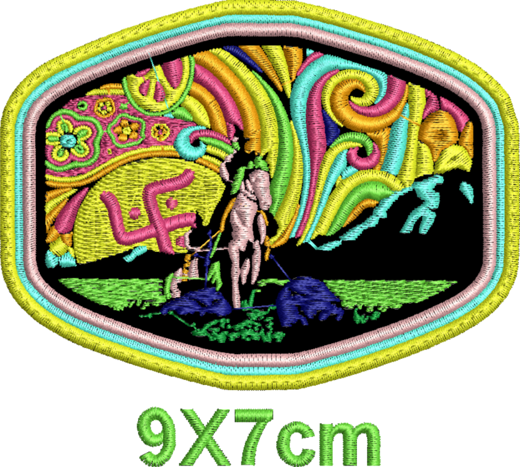 Black Magick SS Embroidered Patch