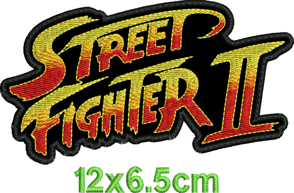 Street Fighter Embroidered Patch