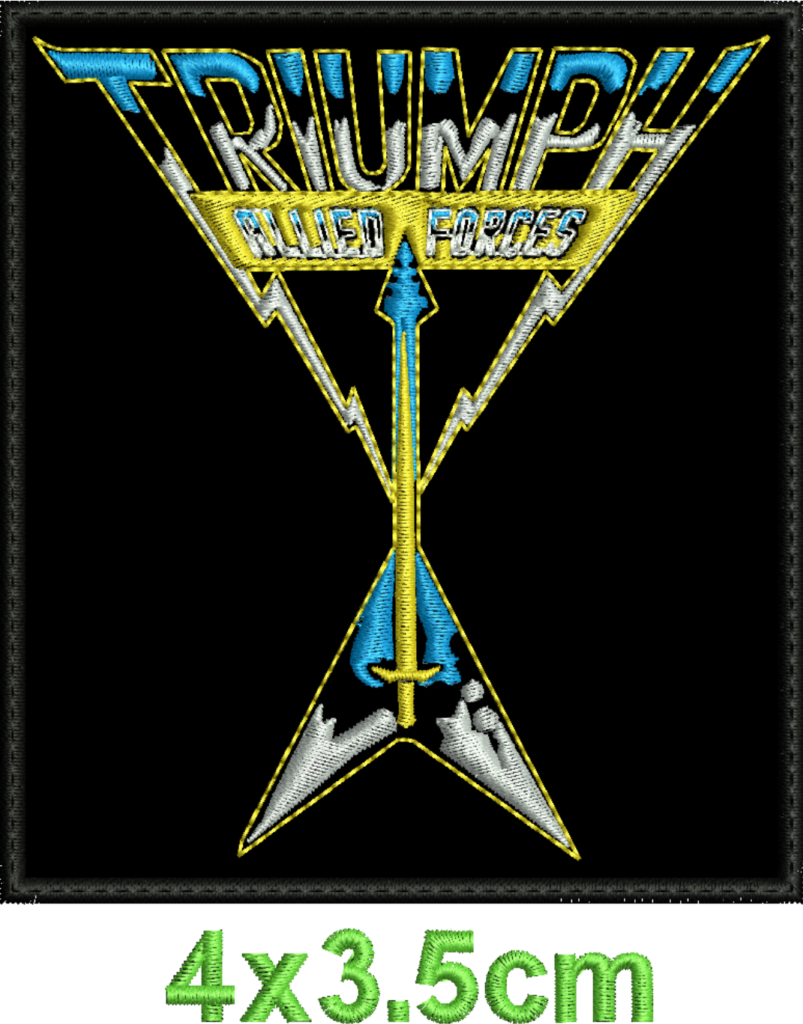 Triumph Embroidered Patch