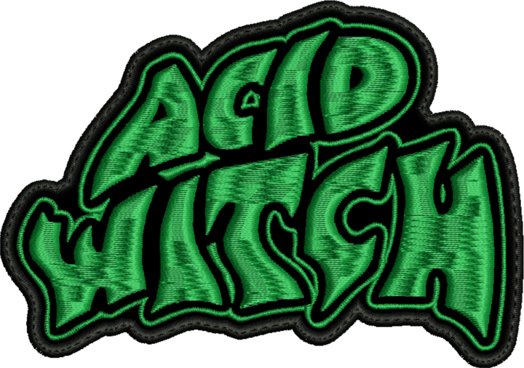 Acid Witch Embroidered Patch