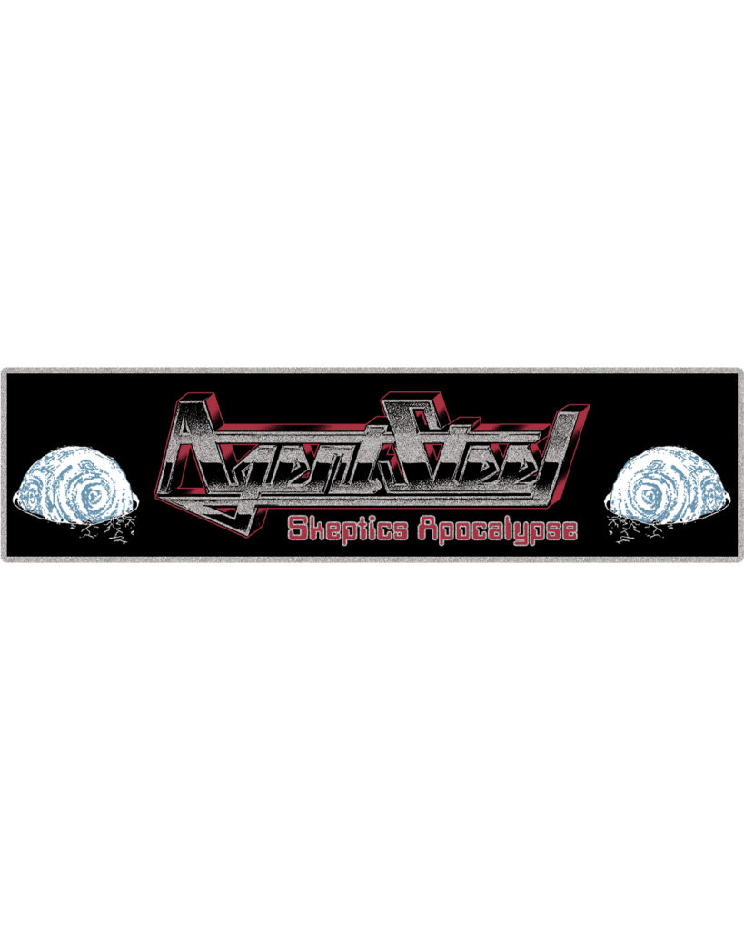 Agent Steel – Skeptics Apocalypse STRIP Woven Patch