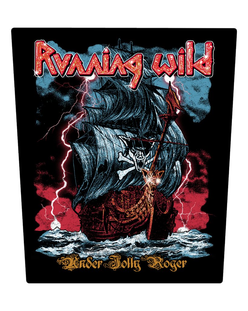 Running Wild – Under Jolly Roger Official Backpatch