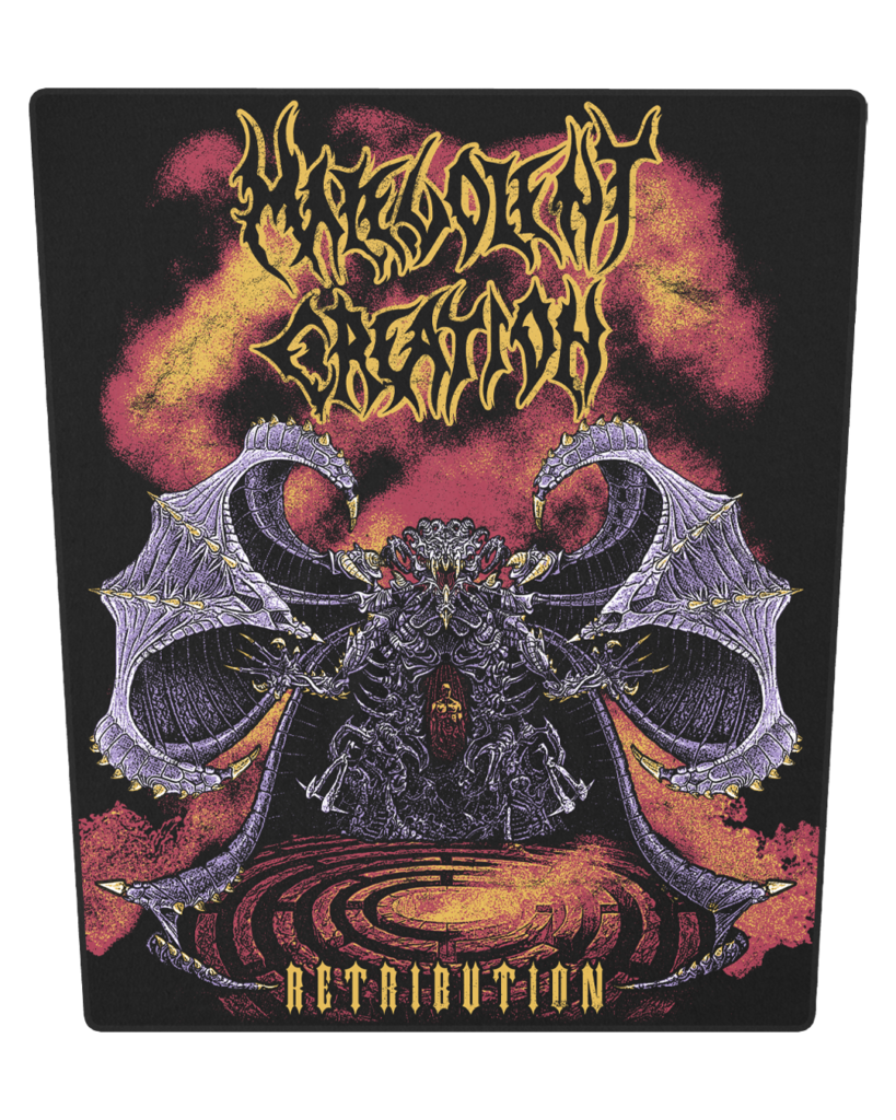 Malevolent Creation – Retribution Official Backpatch