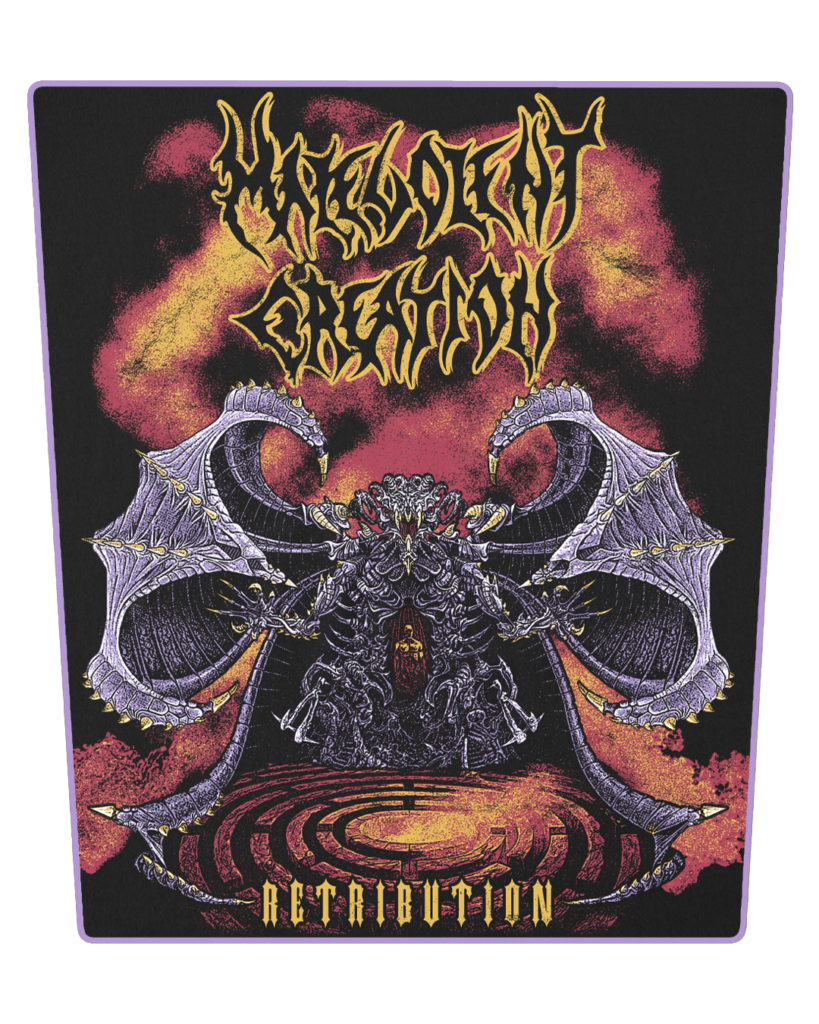 Malevolent Creation – Retribution Official Backpatch