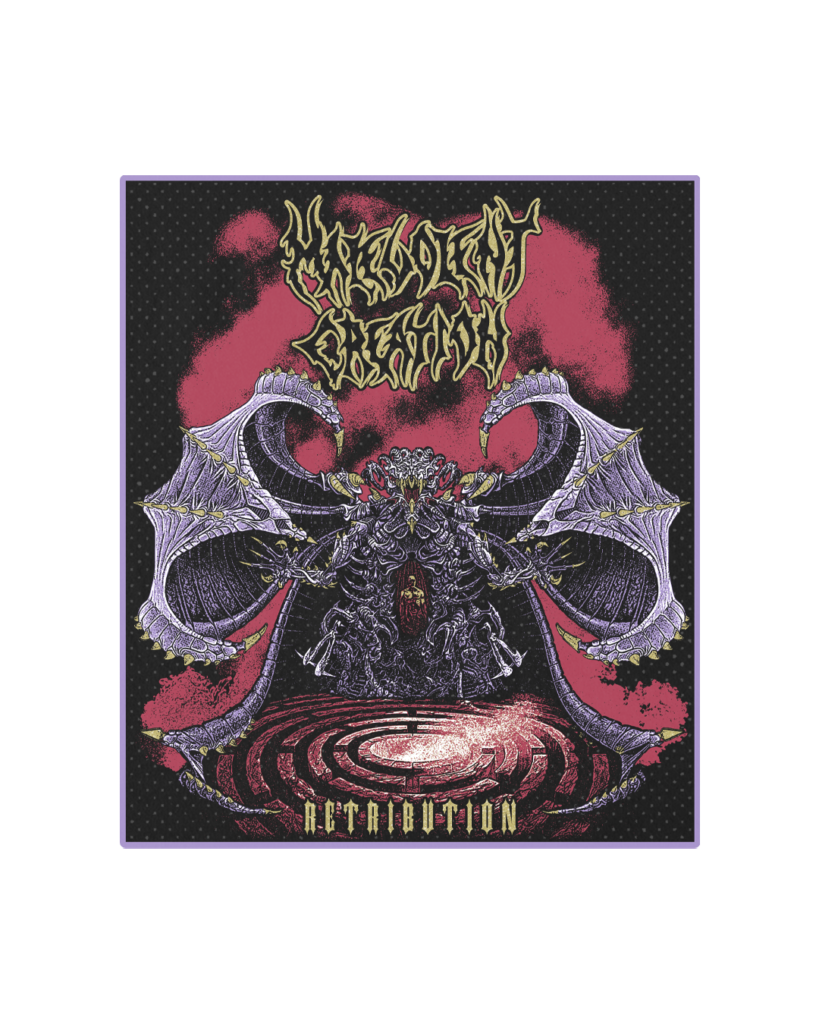 Malevolent Creation – Retribution Official Woven Patch